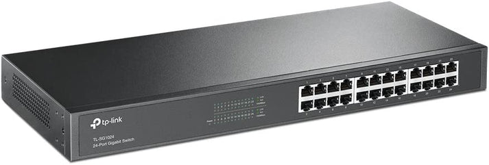 TP-Link TL-SG1024 24-port Gigabit Rackmount 10/100/1000 Ethernet Switc ...